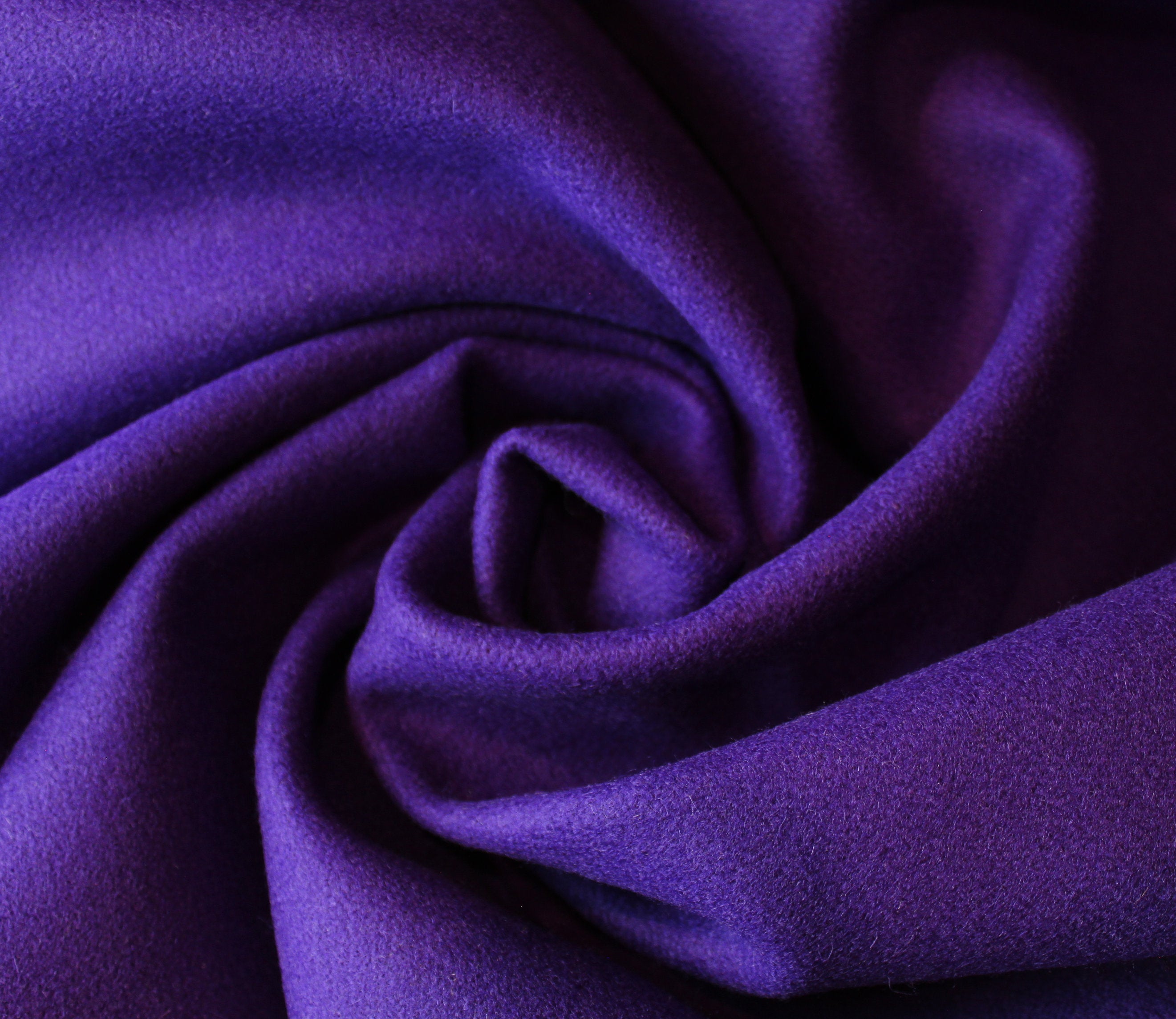 Purple Melton Pendleton fabric by the yard 58" wide